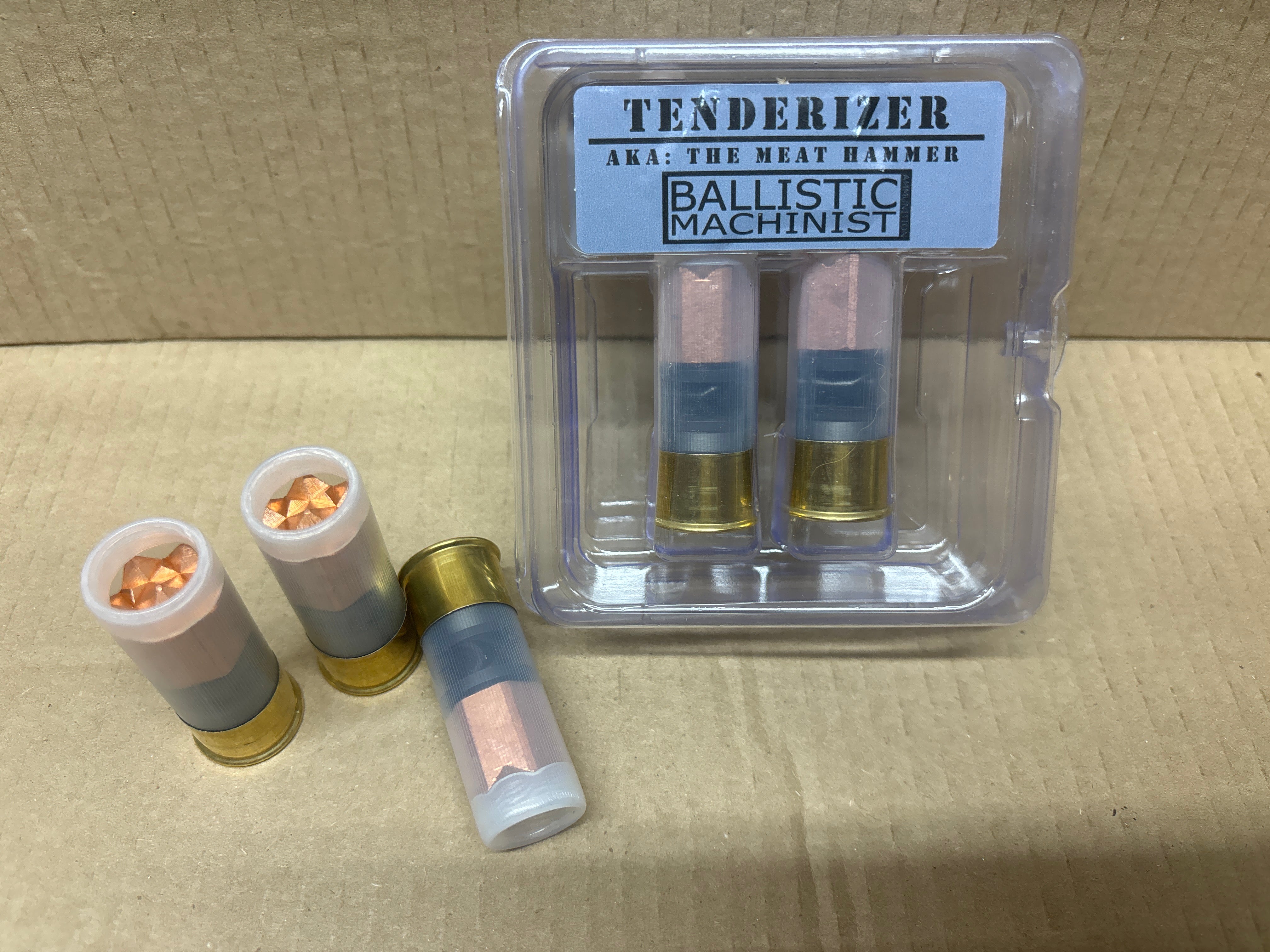 12g Tenderizer Slug (The Meat Hammer)-Ballistic Machinist – Hickory ...